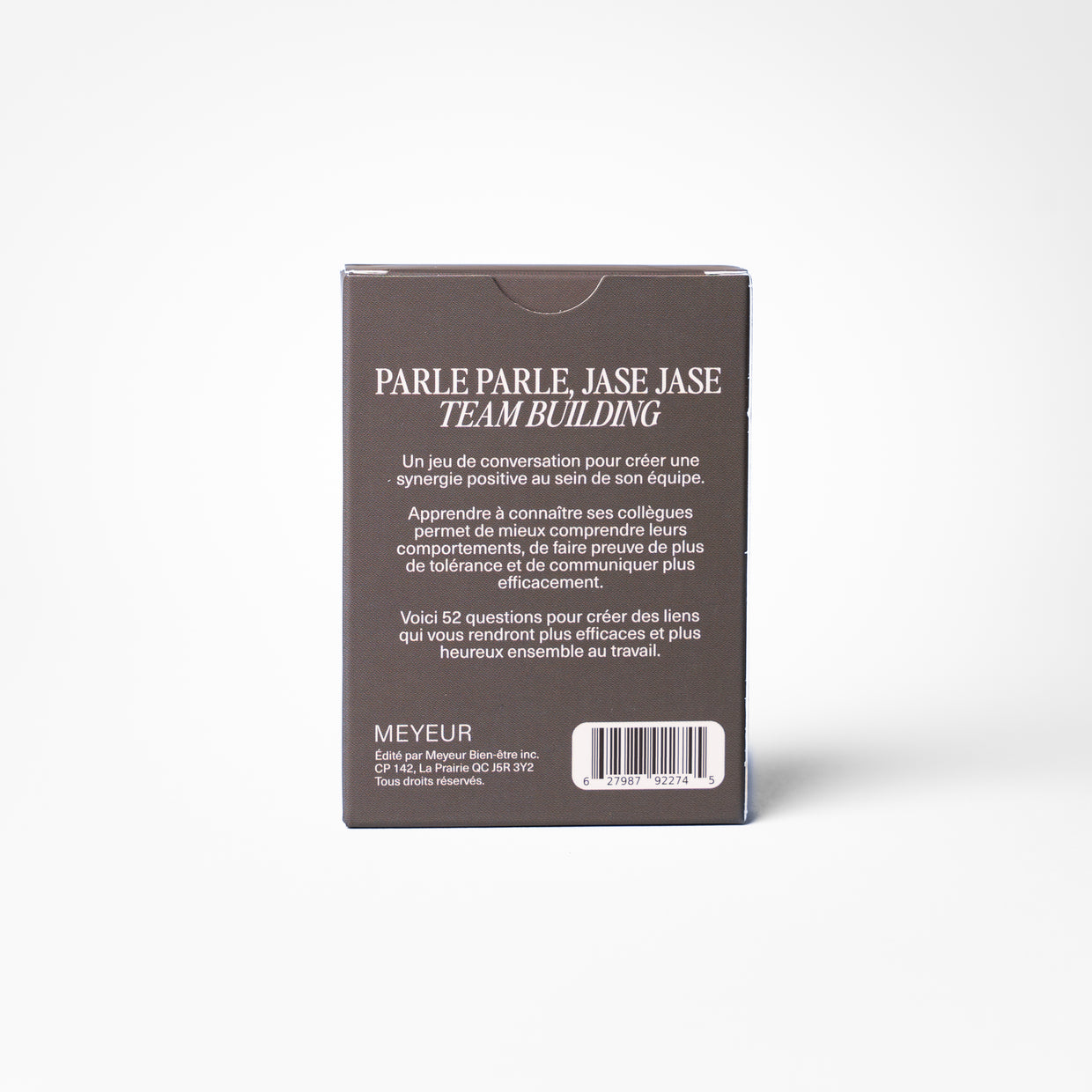 PARLE PARLE, JASE JASE Team building – MEYEUR